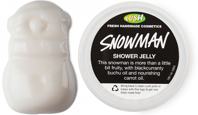 Snowman jelly | Lush Encyclopedia
