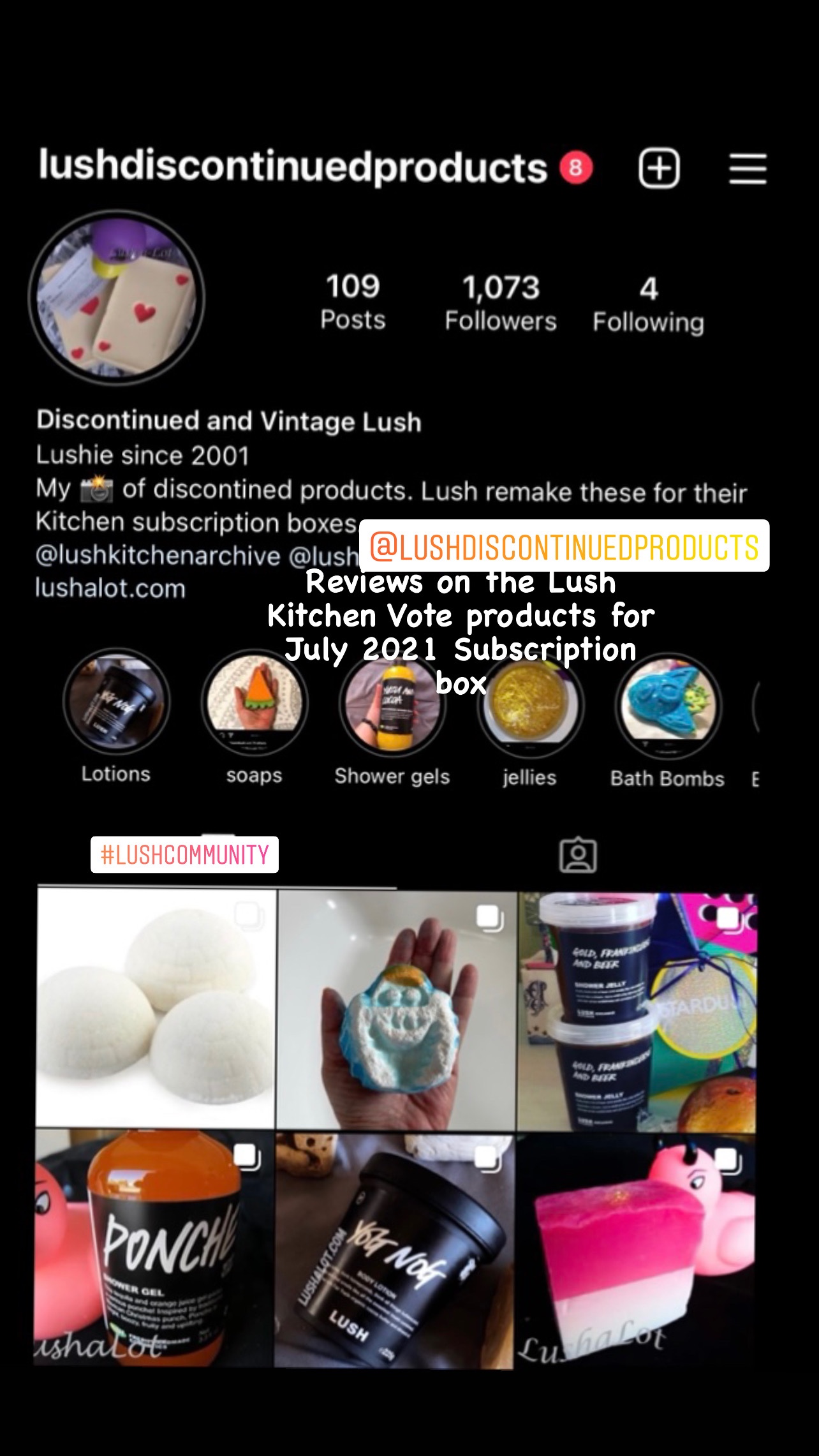 Lush Kitchen July 2021 Subscription Box | Lush Archive & Encyclopedia