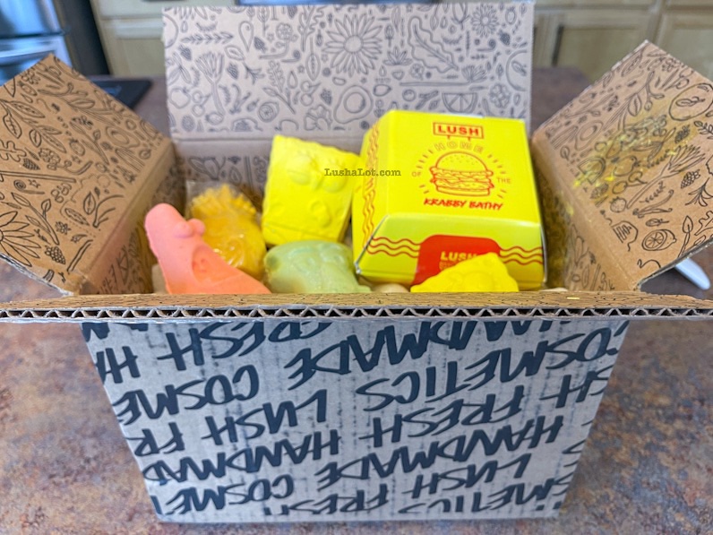 Lush and Sponge Bob Square Pants Collab – Products | Lush Archive ...