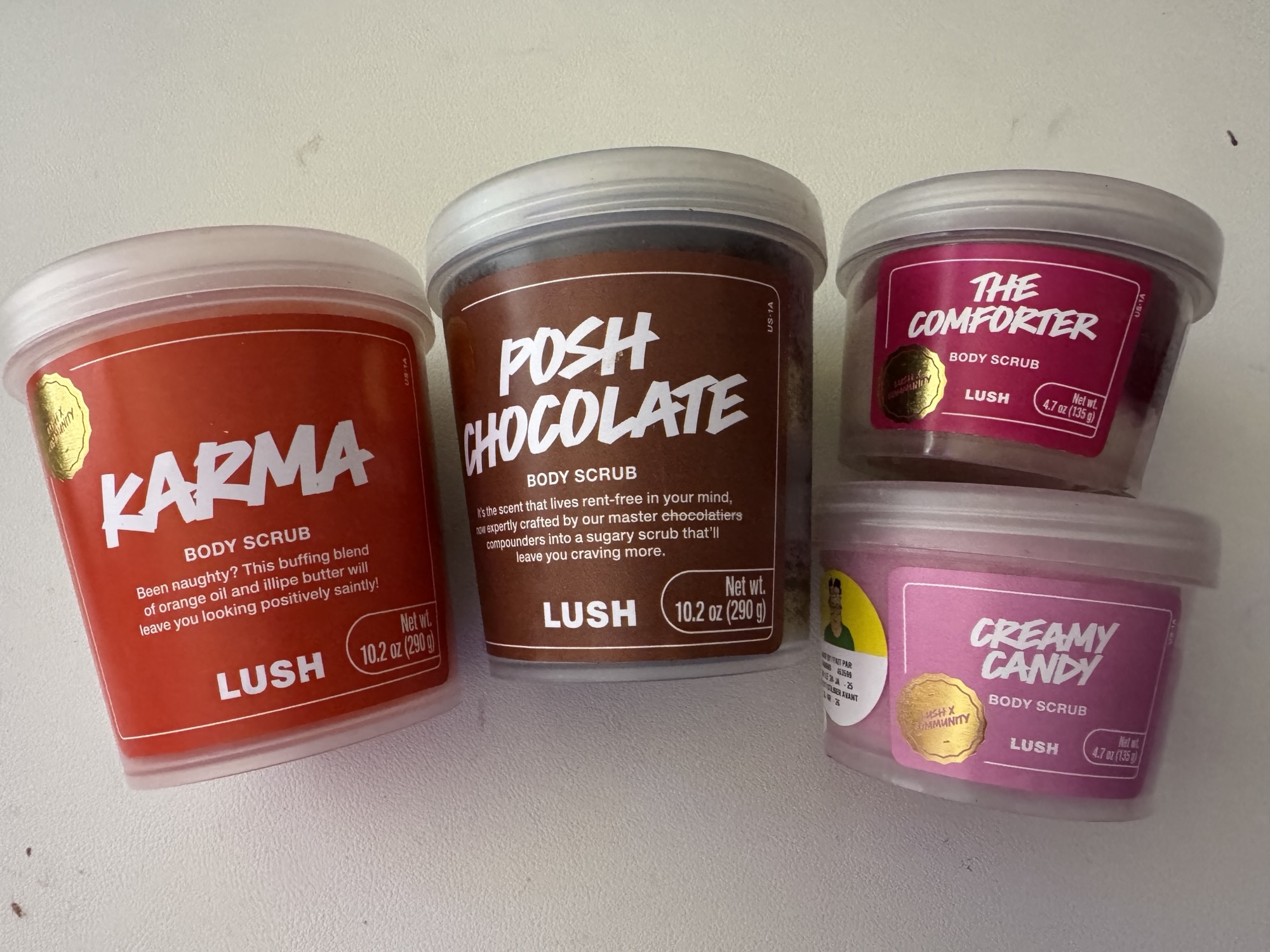 Lush Community limited edition body scrubs unboxing video | Lush ...